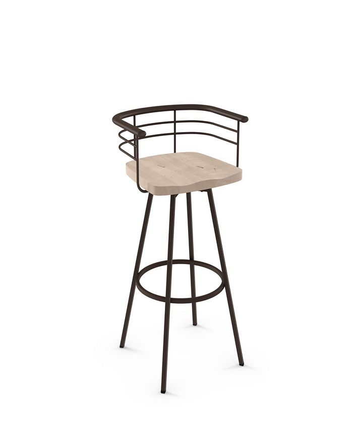Amisco Denton Swivel Stool - Macy's