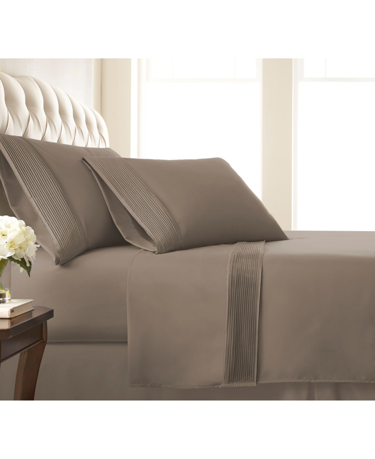 Click here for Southshore Fine Linens Classy Pleated 21 Extra dee... prices