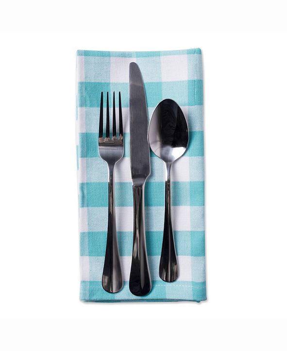 Design Imports Checkers Napkin Set of 6 & Reviews - Table Linens ...