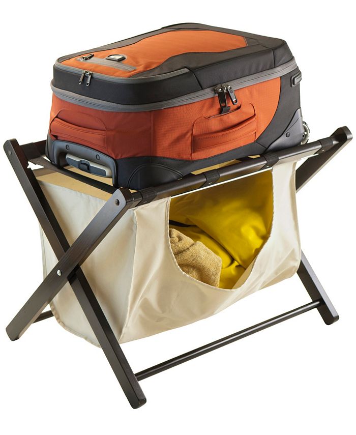 Winsome Dora Luggage Rack with Removable Fabric Basket - Macy's
