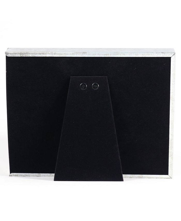 Lawrence Frames Galvanized Metal Picture Frame - Who Rescued Who - 4" x ...