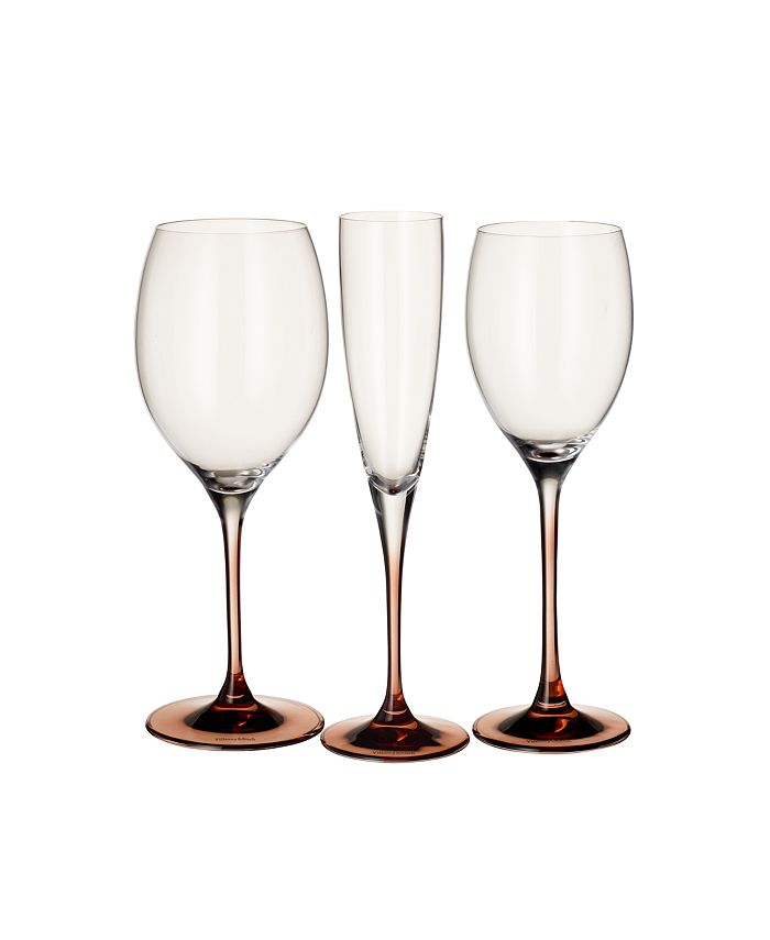 Villeroy & Boch Manufacture Flute Champagne, Set of 2 - Macy's