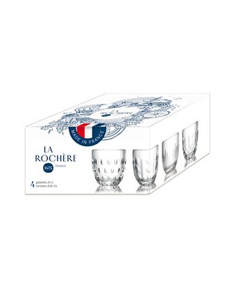 La Rochère La Rochere 8 oz Assorted Tumblers - Set of 4 - Macy's
