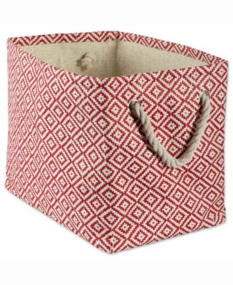 Design Imports 15" Geo Diamond Rectangle Paper Bin - Macy's