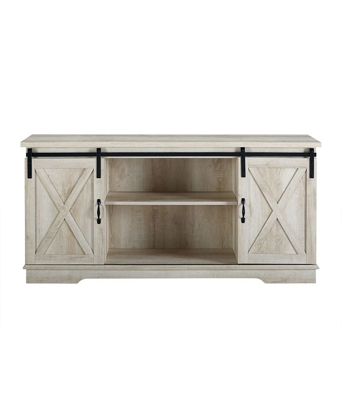 Walker Edison 58" Modern Farmhouse Wood Tv Stand - Macy's