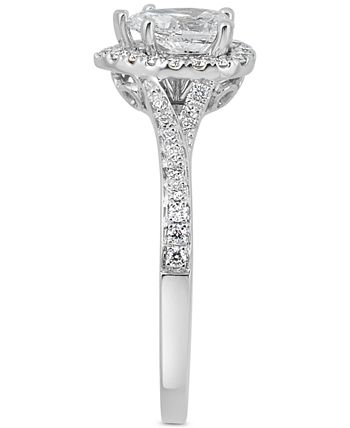 Macy's Diamond Engagement Ring (3/4 ct. t.w.) in 14k White Gold - Macy's