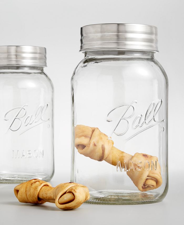 Ball Jar Super Wide Mouth 128-Oz. Jars, 2-Pc. Set - Macy's