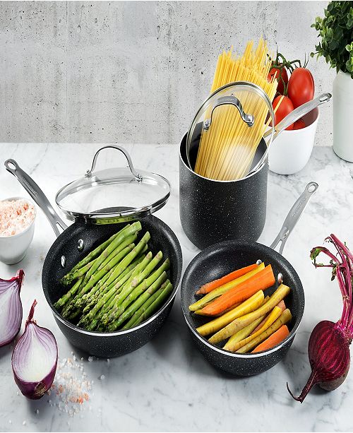 Granite Stone Diamond GraniteStone Diamond 5 Piece Non-stick Diamond ...