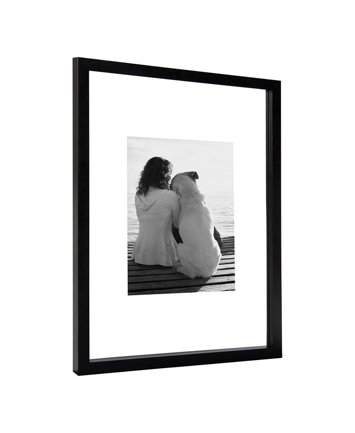 DesignOvation Gallery Float Glass Picture Frame, Set of 2 - Macy's
