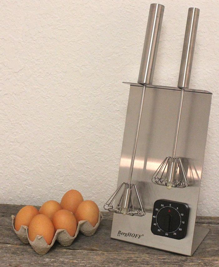 BergHOFF 16.5" 18/10 Stainless Steel Whisk And Timer Set - Macy's