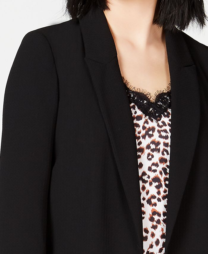 Bar III One-Button Jacket, Created for Macy's - Macy's