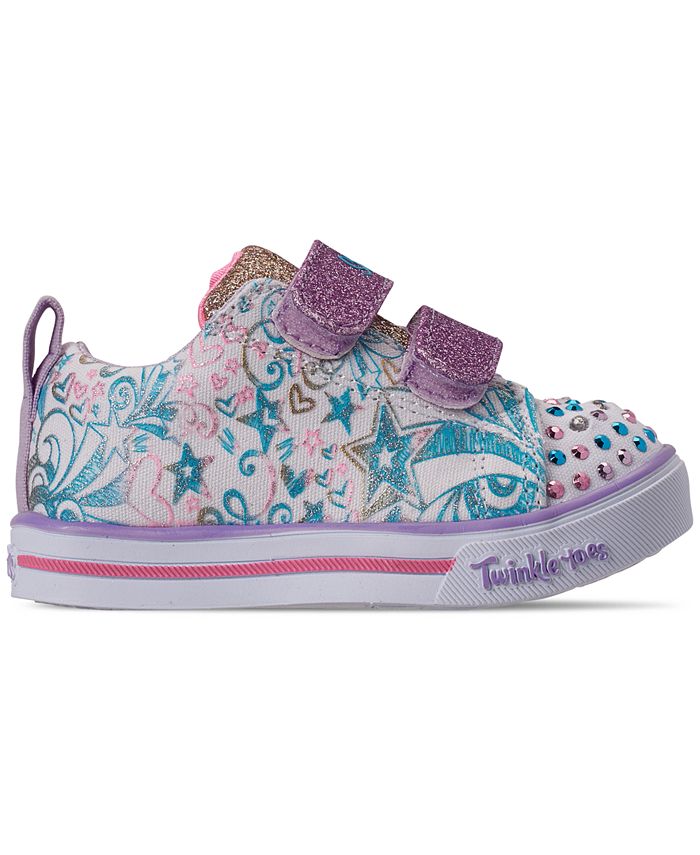 Skechers Toddler Girls' Twinkle Toes: Sparkle Lite - Sparkle Scribble ...