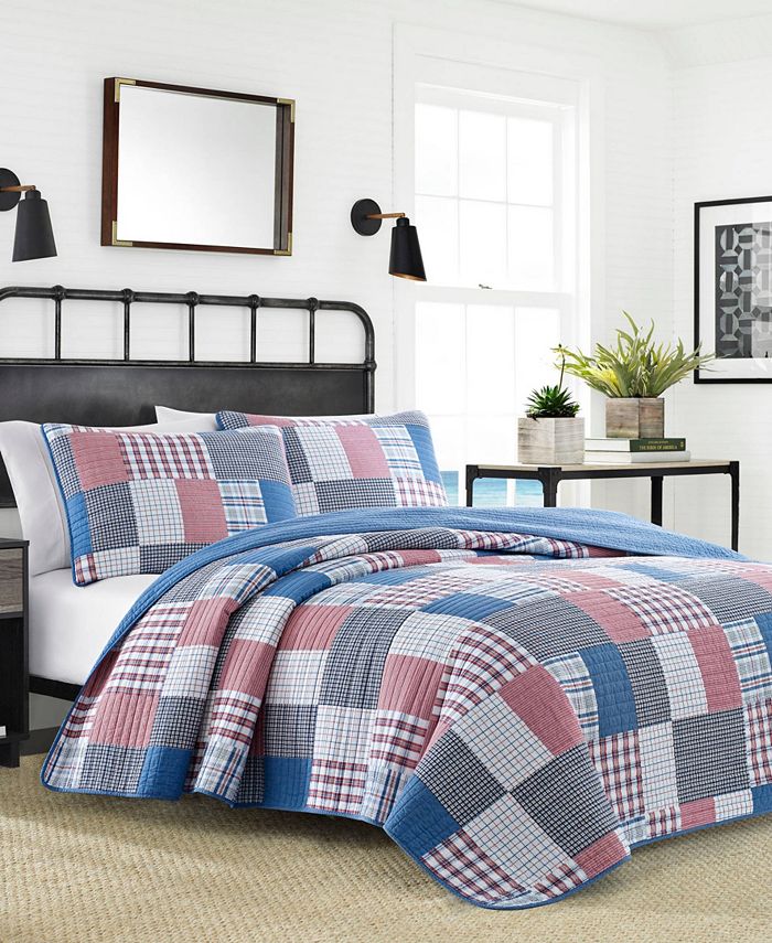 Nautica Seaside Patchwork Twin Quilt Set - Macy's