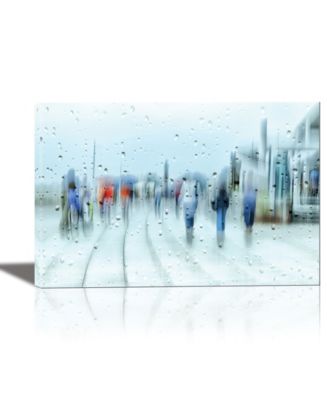Eurographics It's Raining Framed Canvas Wall Art - Macy's