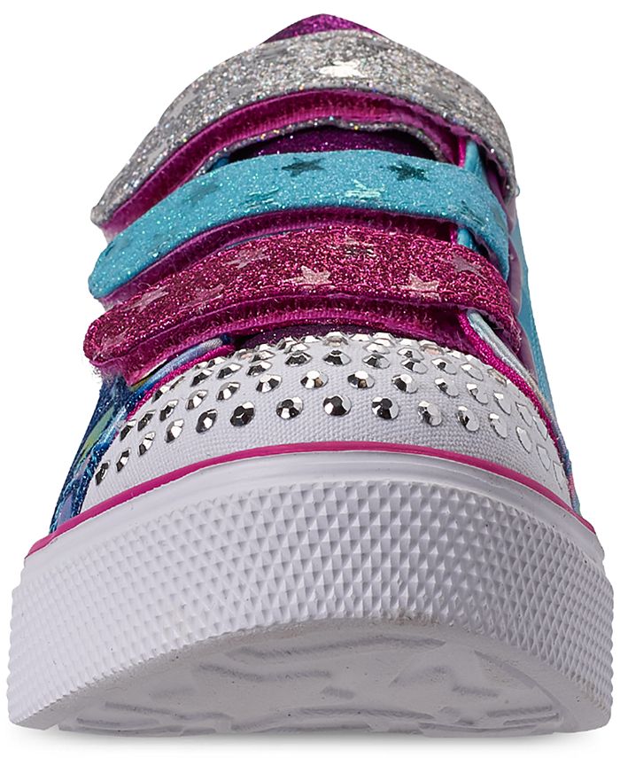 Skechers Little Girls' Twinkle Toes: Twinkle Breeze 2.0 - Sparkle Dust ...