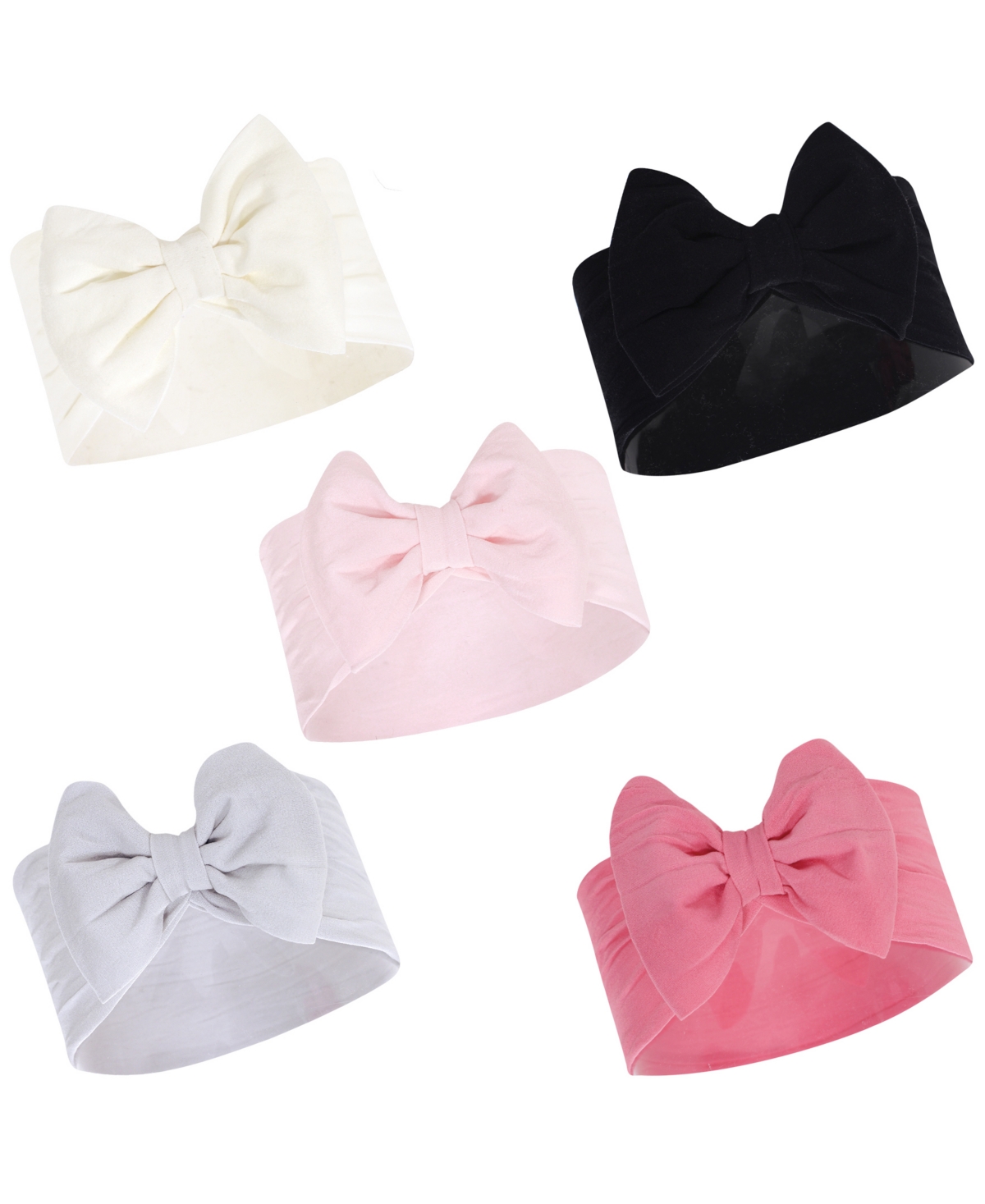 Click here for Hudson Baby Baby Girls Hudson 5Pk Bow Headbands -... prices