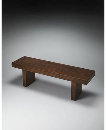Butler Specialty Butler Hewett Solid Wood Bench - Macy's