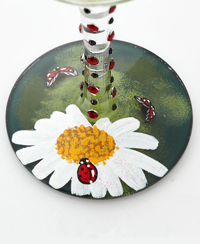 Enesco Lolita Ladybug Wine Glass - Macy's