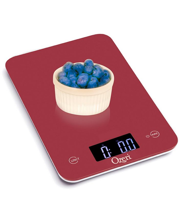 Ozeri Touch Professional Digital Kitchen Scale 12 lbs Edition, in ...