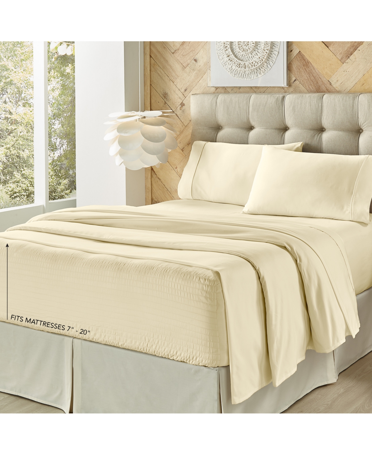 Click here for J Queen New York Royal Fit Microfiber Sheet Set  Q... prices