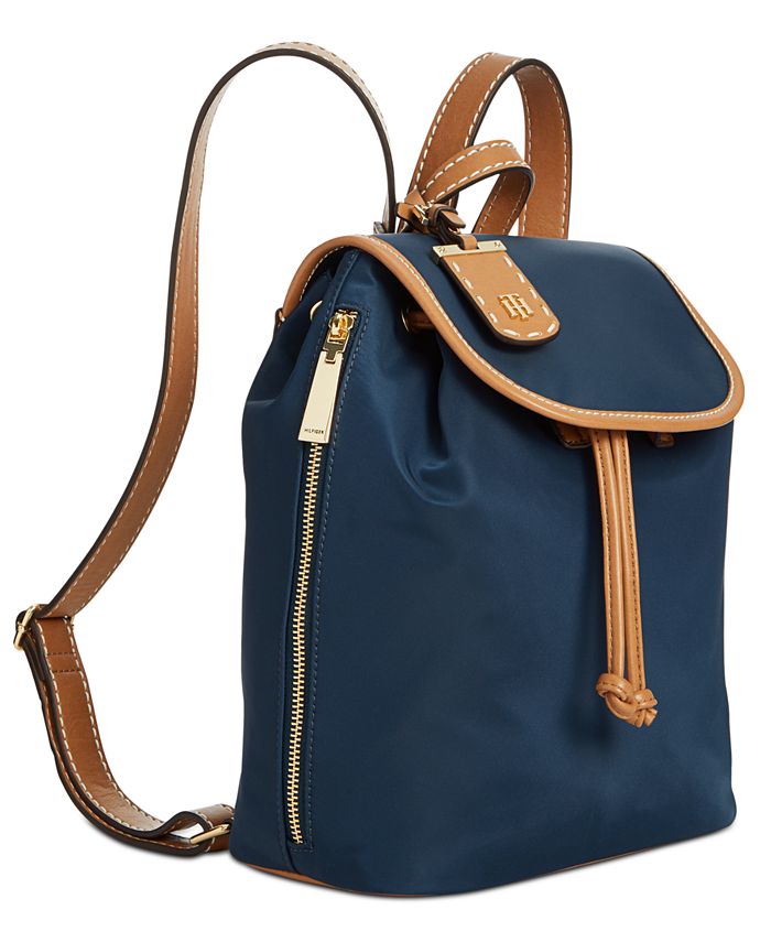 Tommy Hilfiger Julia Nylon Drawstring Backpack - Macy's