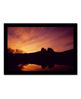 Kurt Shaffer 'Sedona Sunrise' Canvas Art - 40" x 28" - Macy's