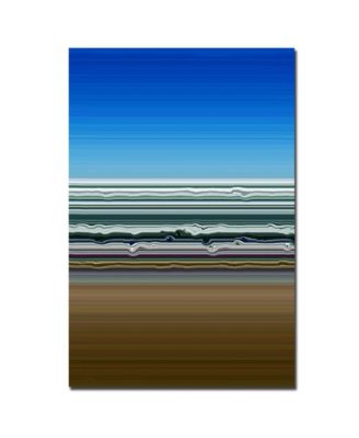 Michelle Calkins 'Sky Water Sand' Canvas Art - 24" x 16" - Macy's