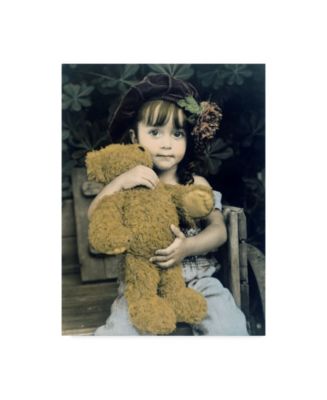 Sharon Forbes 'Bear Hug' Canvas Art - 14" x 19" - Macy's
