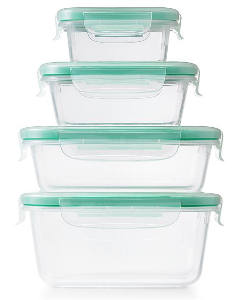 OXO Smart Seal 20-Pc. Plastic Food Storage Container Set & Reviews ...
