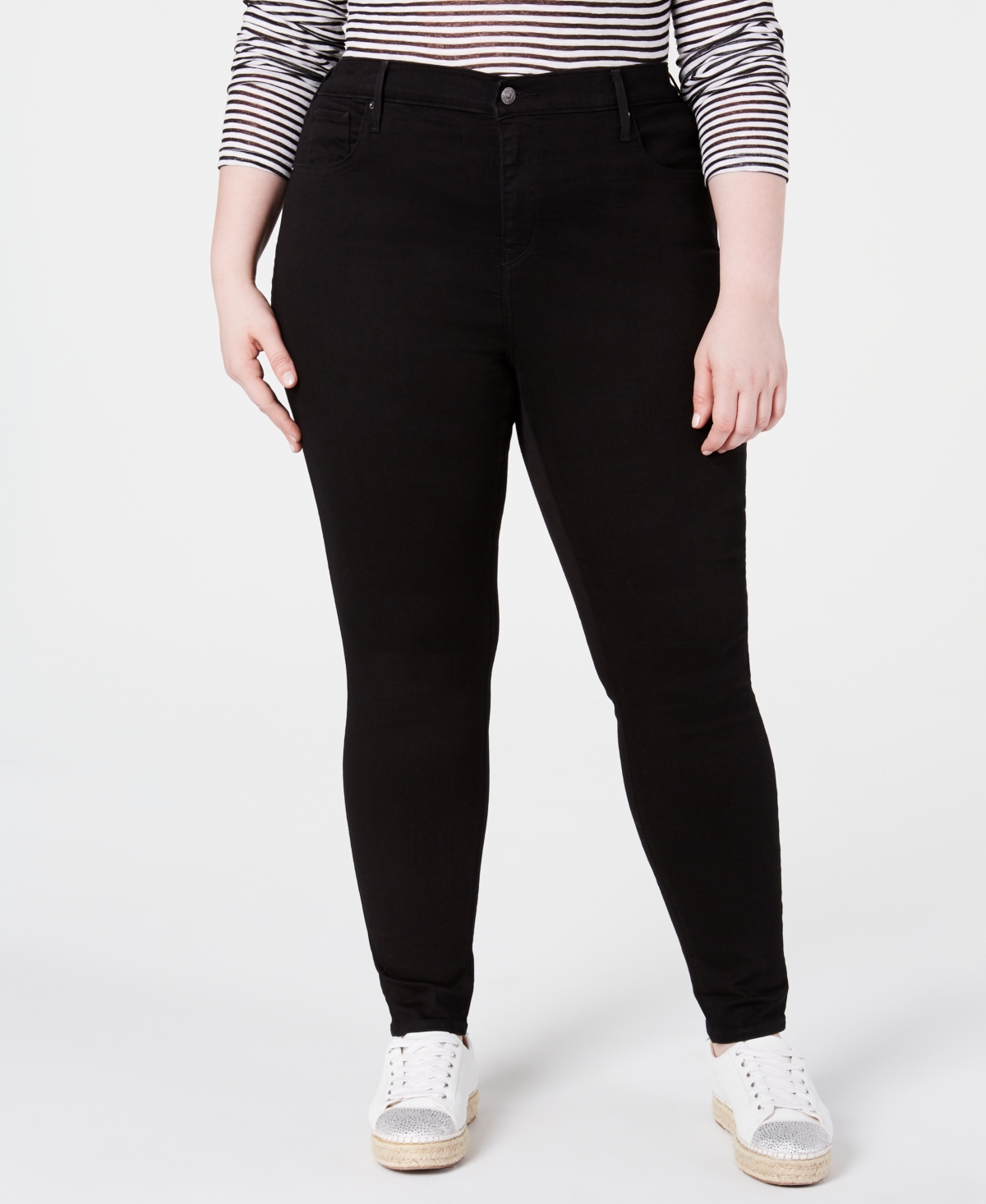Click here for Levis Trendy Plus Size 721 High-Rise Skinny Jeans... prices