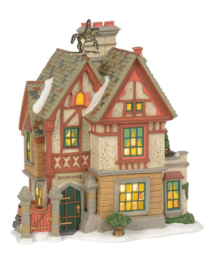 Department 56 RETIRING IN 2019 Villages Ten Lords Manor Macy s
