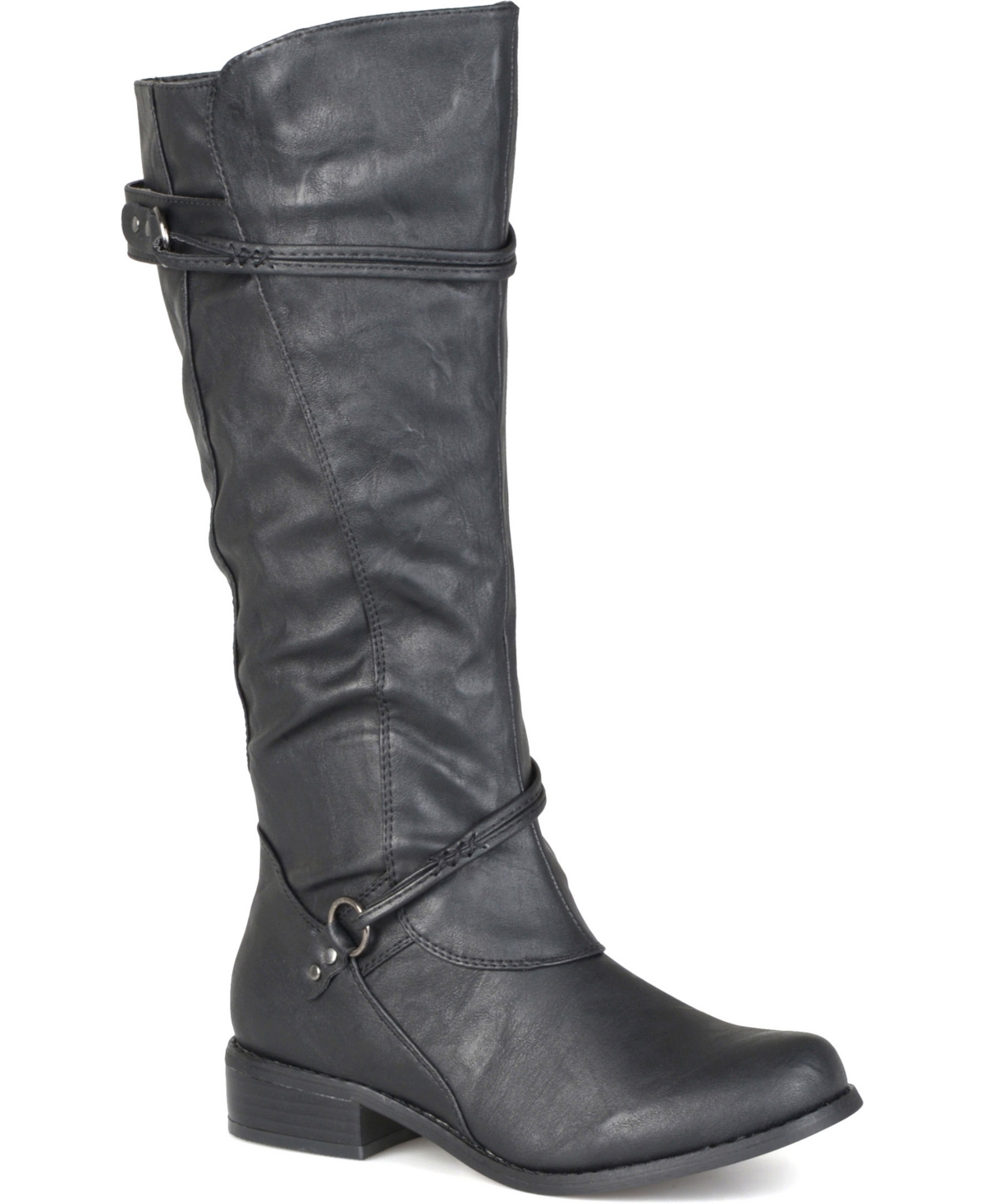 Click here for Journee Collection Womens Harley Wide Calf Rouched... prices