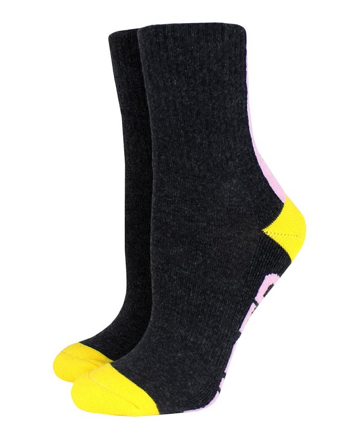 COSMOStyle by Cosmopolitan Cosmopolitan Ladies' Crew Socks TIRED AS A ...