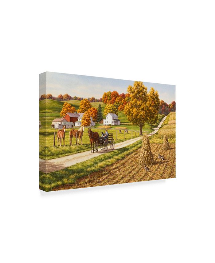 Trademark Global William Breedon 'Visiting The Neighbors' Canvas Art ...