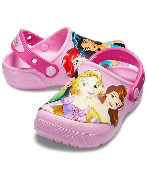 Crocs Baby, Toddler & Little Girls Disney Princess K Clog & Reviews ...