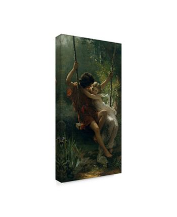 Trademark Global Pierre Auguste Cot 'Springtime, 1873' Canvas Art - 16 ...