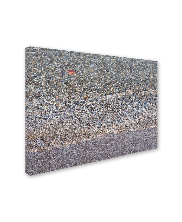 Trademark Global Kurt Shaffer 'Lakeshore Abstract' Canvas Art - 24" x ...