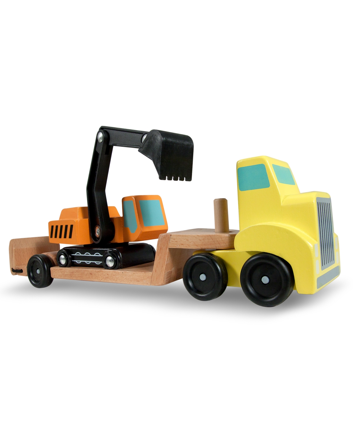 Click here for Melissa and Doug Kids Toys  Trailer and Excavator prices