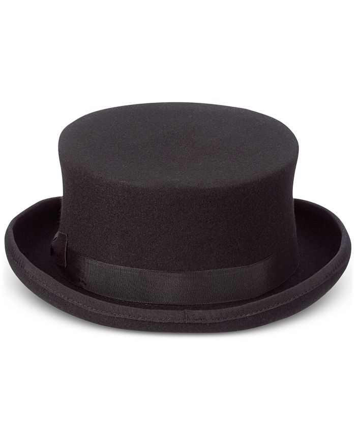 Scala Men's Steam Punk Wool Top Hat - Macy's