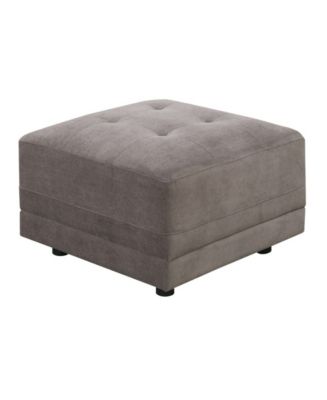 Tufted Seat Square Ottoman - Macy's