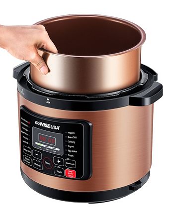 GoWISE USA 12.5-Qt 12-in-1 Electric Pressure Cooker - Macy's