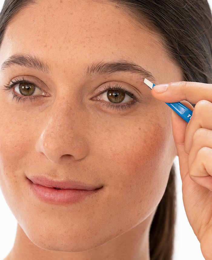 Tweezerman Blue Mini Slant Tweezer - Macy's