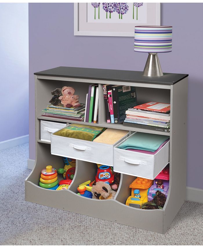 Badger Basket Combo Bin Storage Unit With Three Baskets - Macy's
