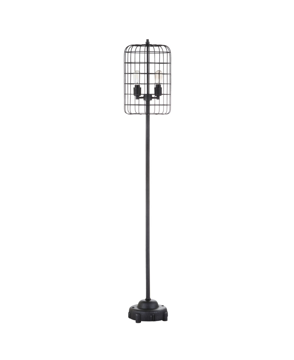 Click here for Jonathan Y Odette Industrial Metal Floor Lamp - Bl... prices