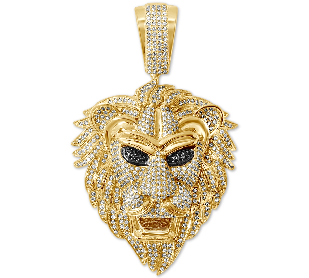 Click here for Diamond Lion Pendant (1-5/8 ct. t.w.) in 14k Gold-... prices