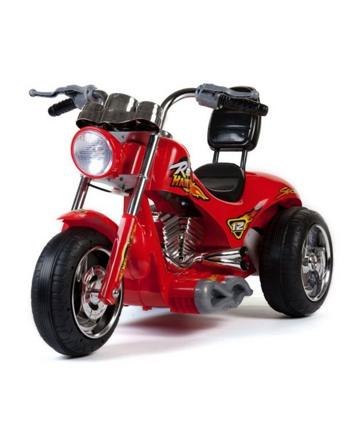 MiniMotos Mini Motos 12V Hawk Motorcycle - Macy's