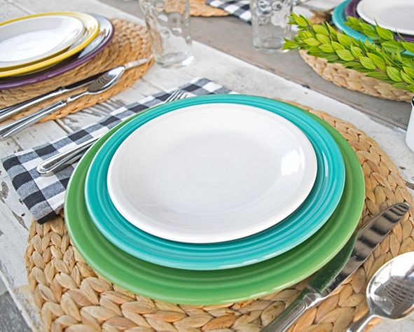 Fiesta Meadow 3-Pc. Classic Set & Reviews - Dinnerware - Dining - Macy's