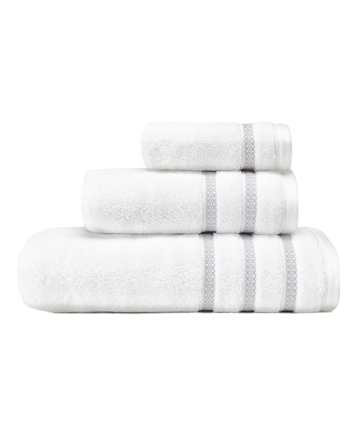 Click here for Vera Wang Textured Trellis 3-Pc. Towel Set - Mediu... prices