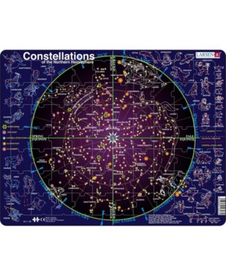 Larsen Puzzles Constellation Educational Jigsaw Puzzle 70 Piece Tray ...