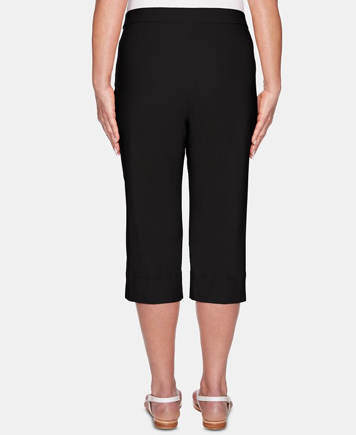 Alfred Dunner Missy Women's Classics Allure Clam Digger Capri Pants ...